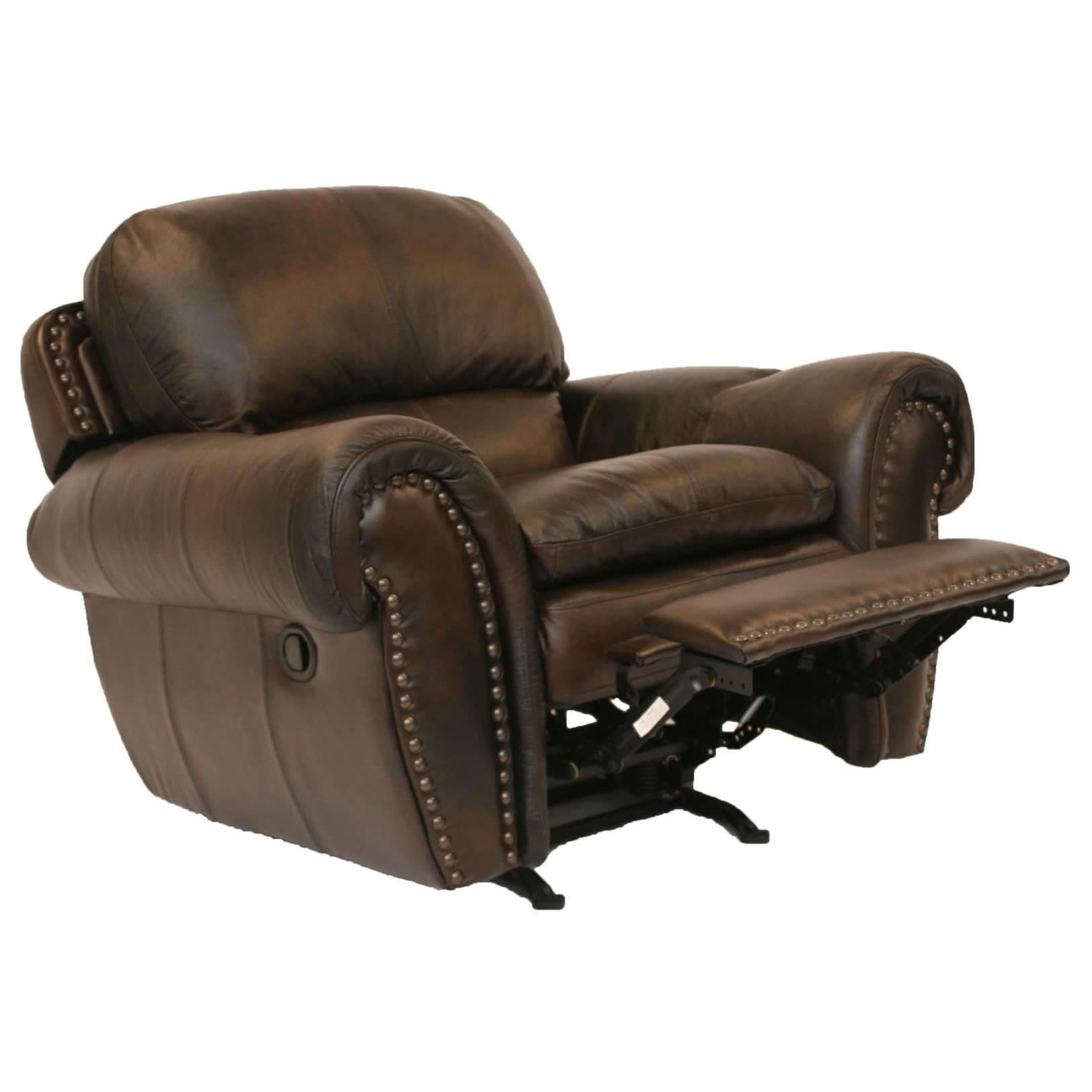 LMT Imports Aspen Rocker Leather Recliner XCLGI-ASPEN-RECLINER